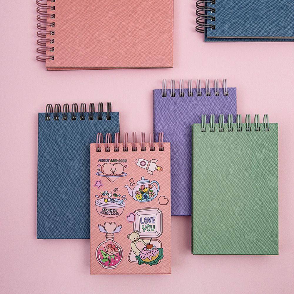 MochiThings Small Colorful Spiral Notebook