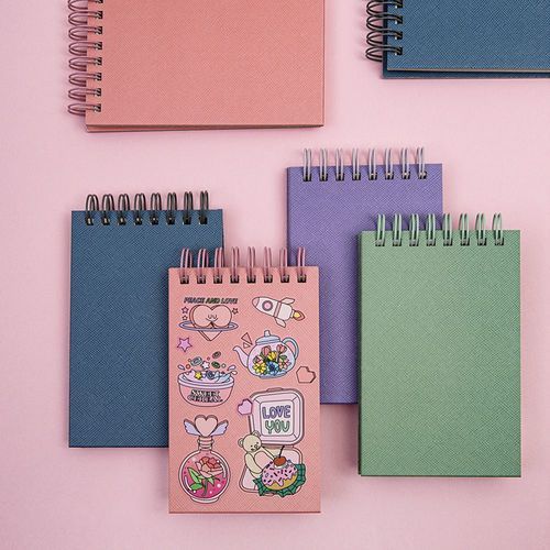 MochiThings: Small Colorful Spiral Notebook