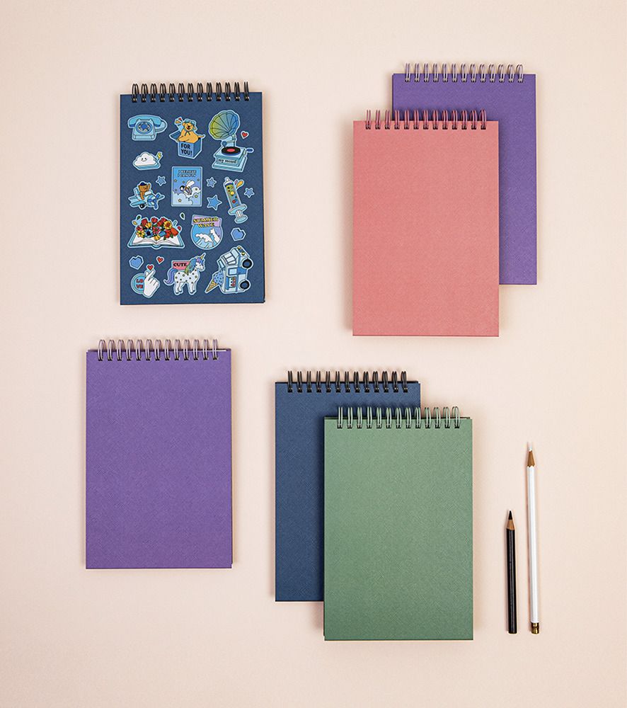 MochiThings: Medium Colorful Spiral Notebook