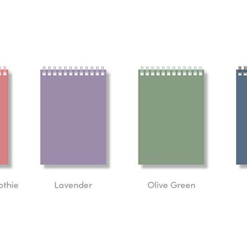 MochiThings: Medium Colorful Spiral Notebook