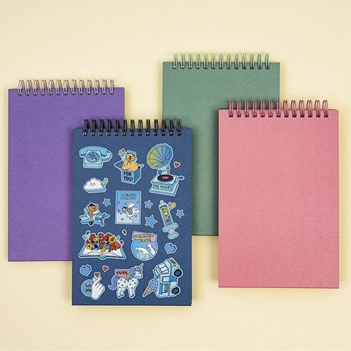 MochiThings: Medium Colorful Spiral Notebook