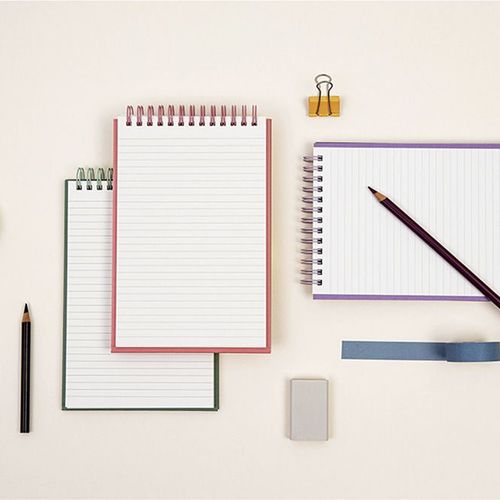 MochiThings: Medium Colorful Spiral Notebook