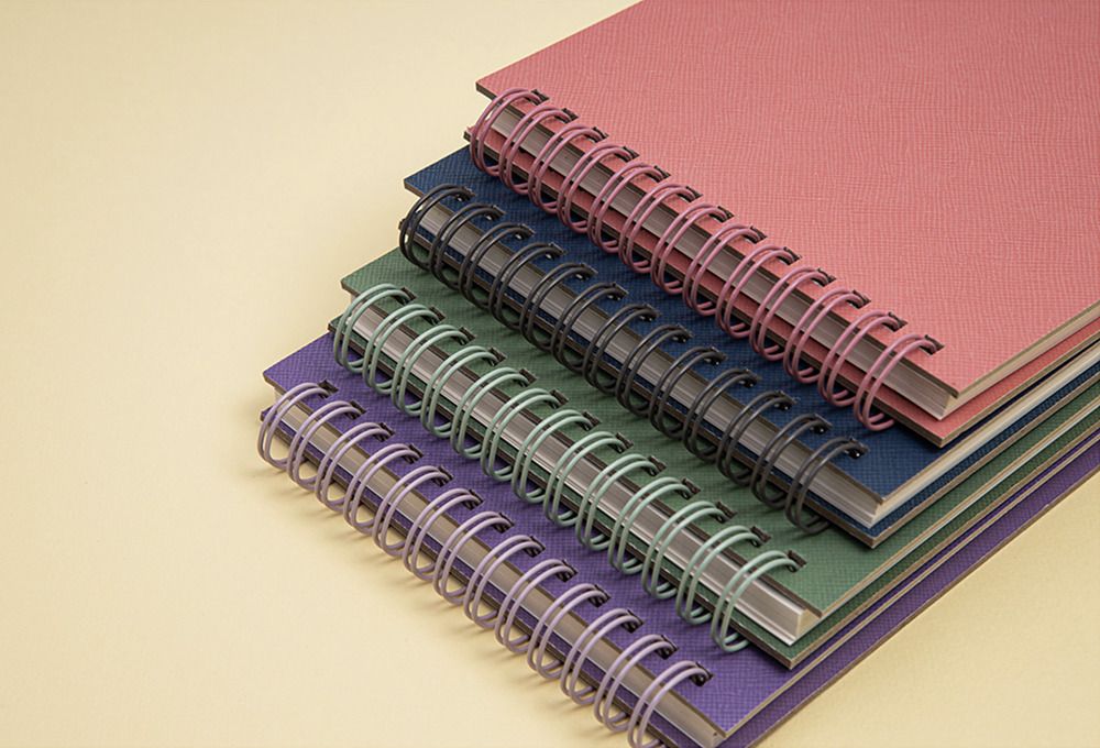 MochiThings: Large Colorful Spiral Notebook