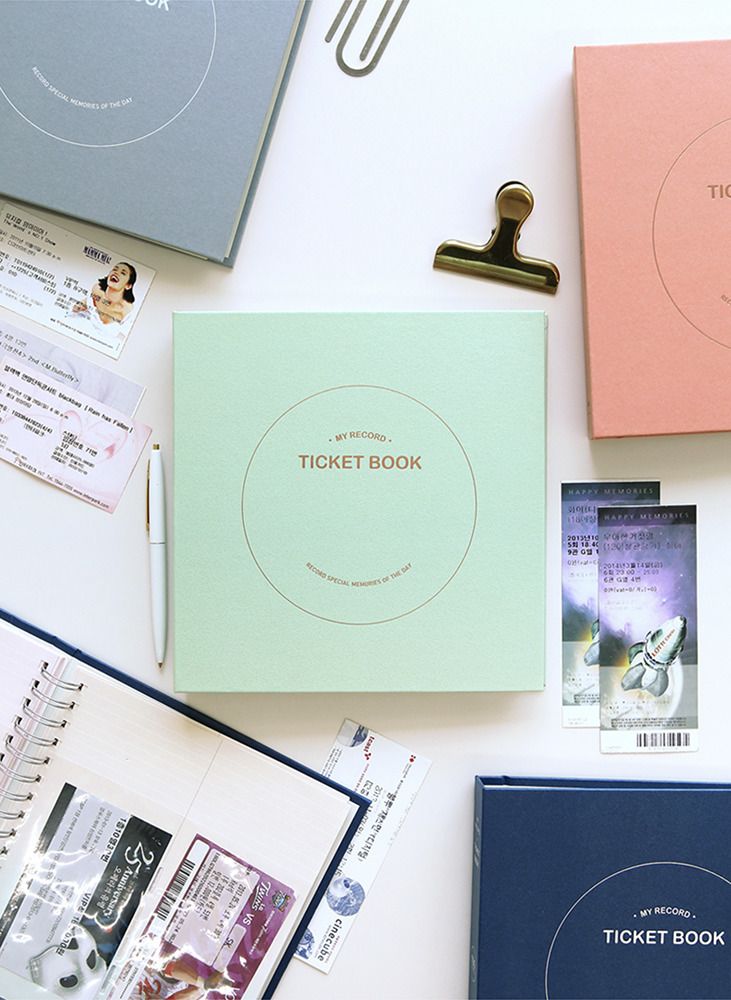 MochiThings: My Record Ticket Book