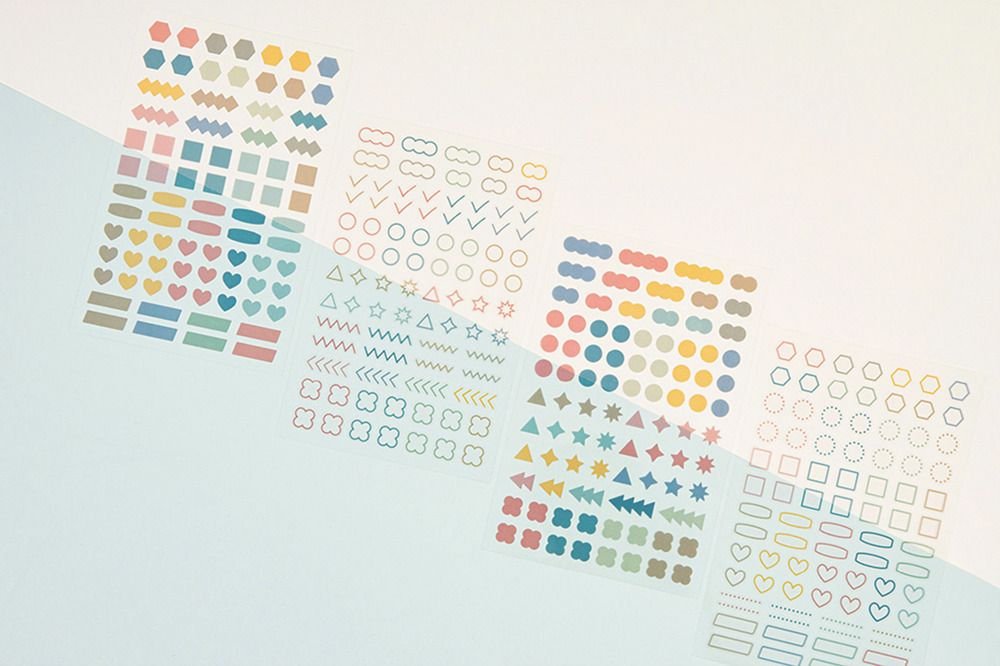 MochiThings: Ardium Color Deco Sticker Set