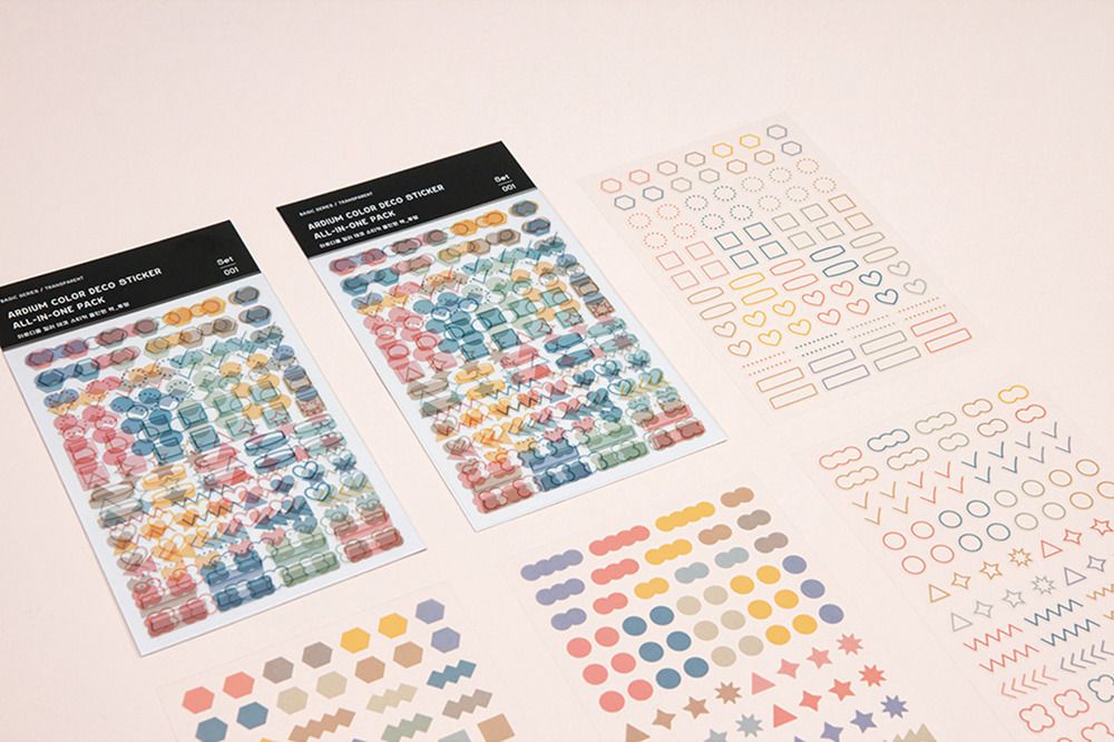 MochiThings: Ardium Color Deco Sticker Set