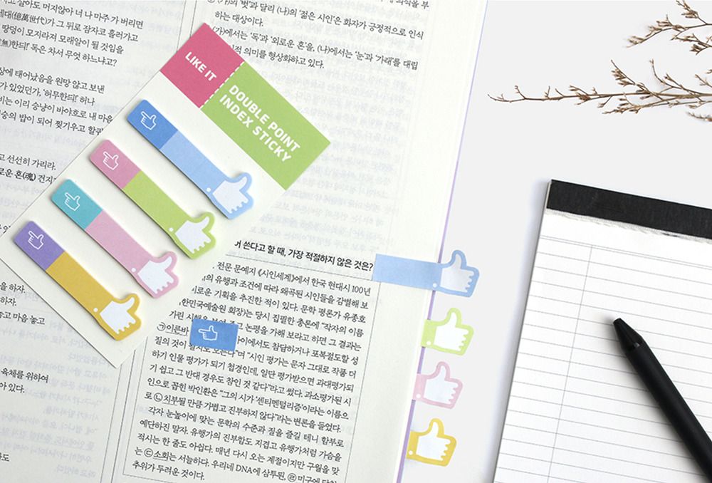 MochiThings: Like It Double Point Index Sticky Note