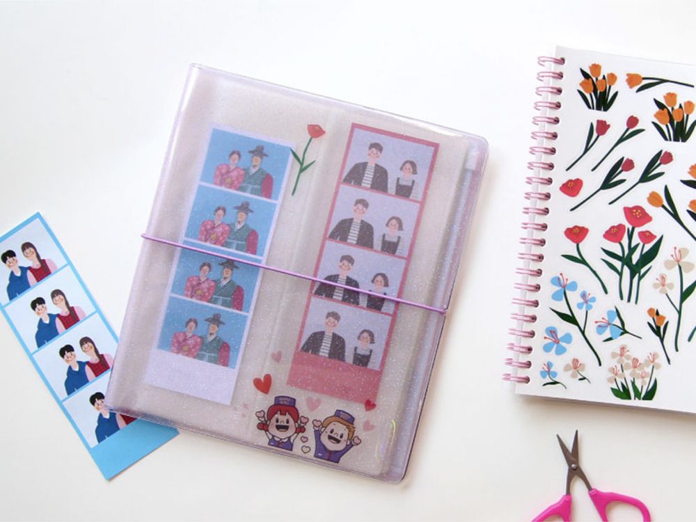 MochiThings: Glitter Slim Sticker Pocket Book