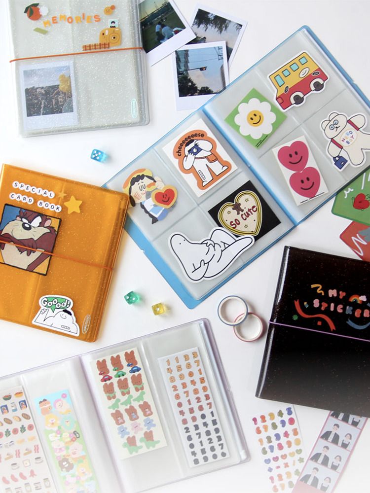 MochiThings: Glitter Slim Sticker Pocket Book