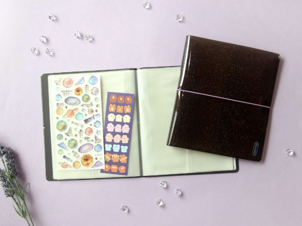 MochiThings: Glitter Slim Sticker Pocket Book