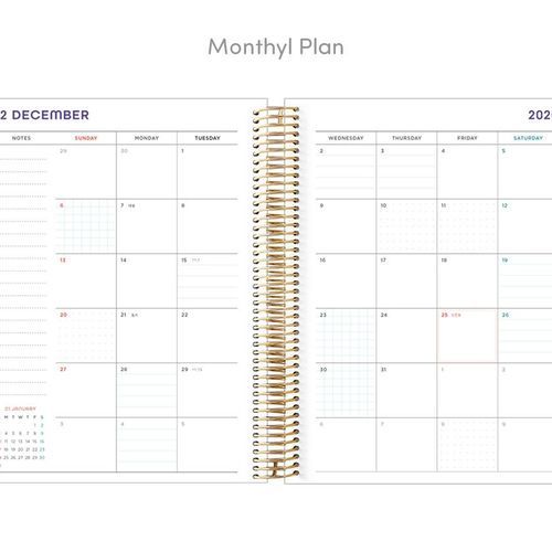 2021 Jumbo Spiral Weekly Planner | mochithings