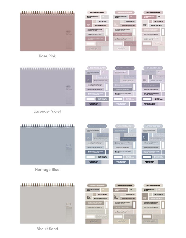 MochiThings: 6 Month Plan B Study Planner