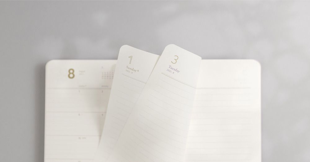 MochiThings: 2021 Comfy & Roomy Daily Planner
