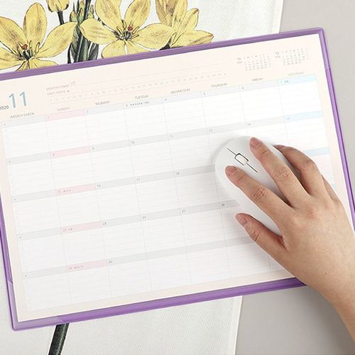 2021 Monthly Desk Planner | mochithings