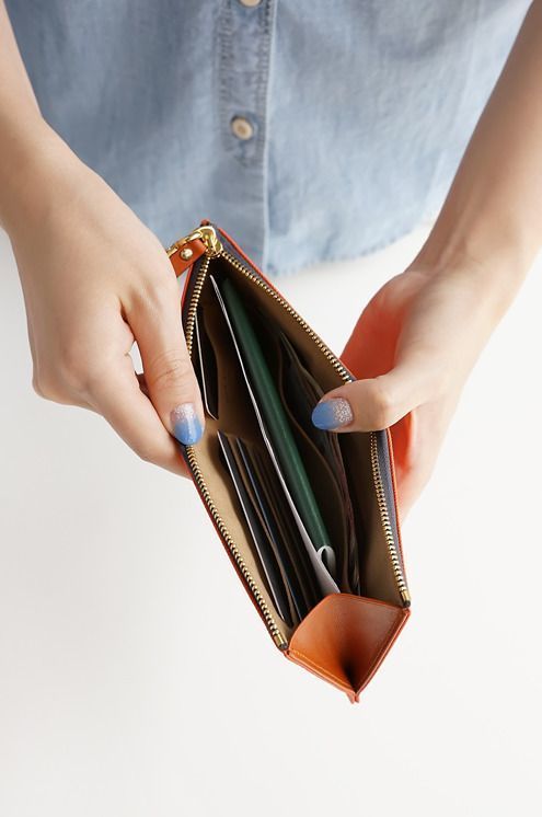 MochiThings: Slim Leather Travel Pouch