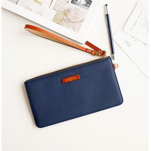 MochiThings: Slim Leather Travel Pouch