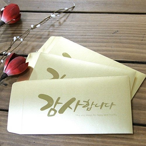 MochiThings: Gold Luxury Gift Envelope Set