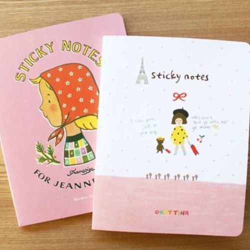 MochiThings: Lovely Girl Sticky Note Set