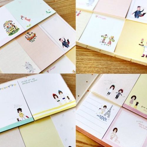 MochiThings: Lovely Girl Sticky Note Set