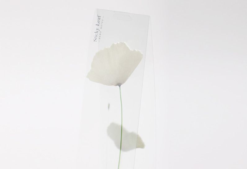 MochiThings: Poppy Leaf Sticky Note