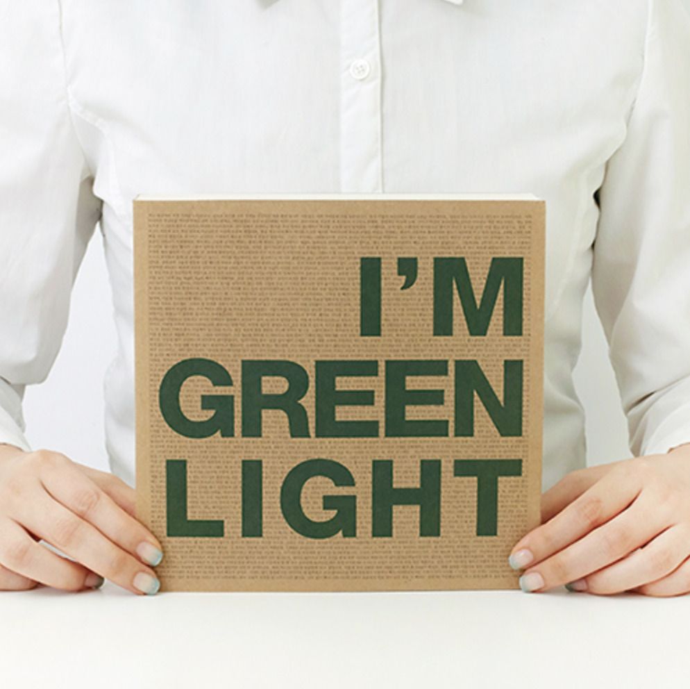 MochiThings: I'm Green Light Lined Notebook