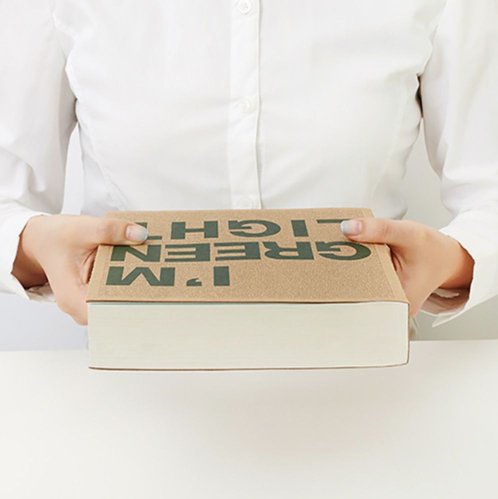 MochiThings: I'm Green Light Lined Notebook