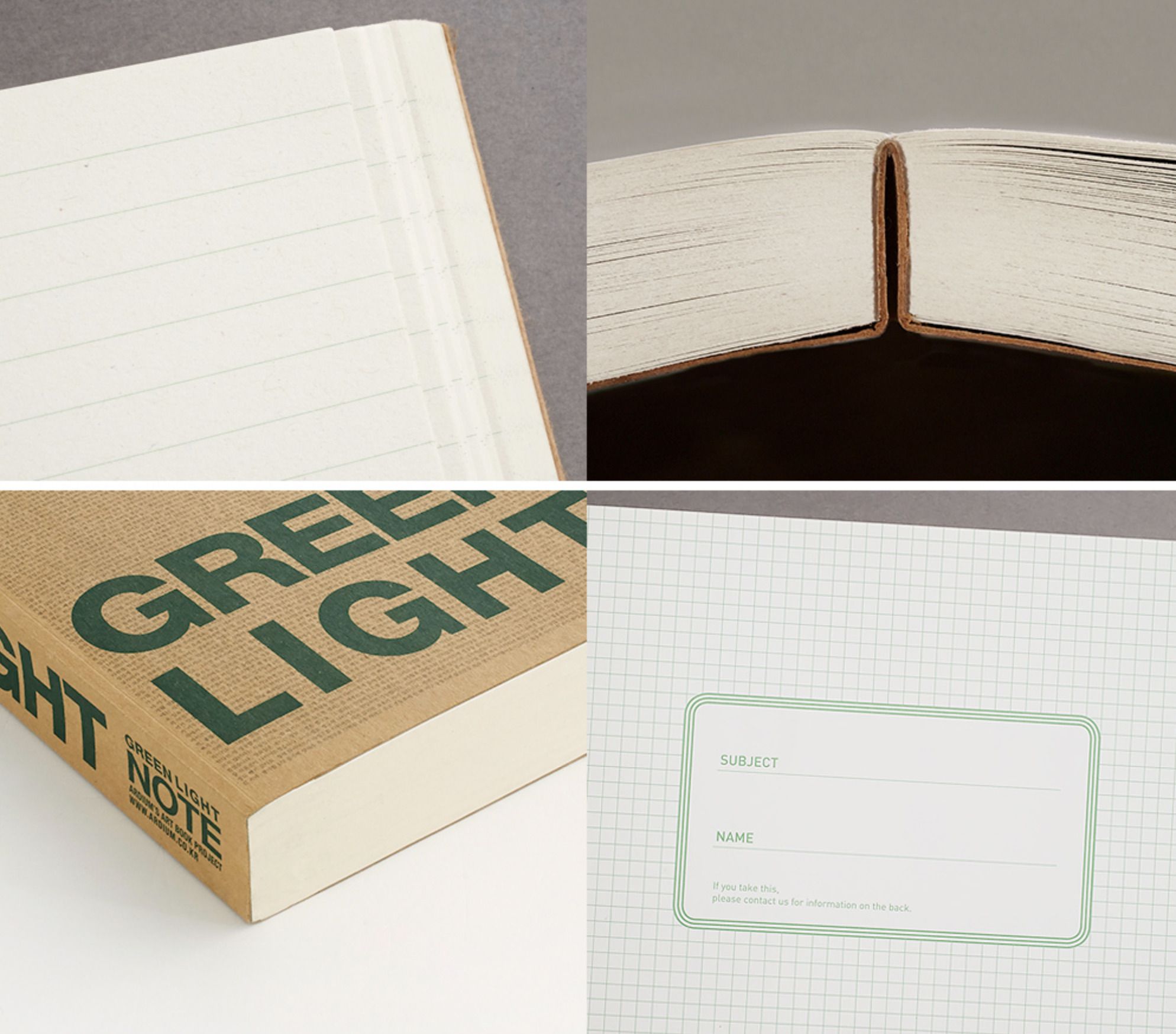MochiThings: I'm Green Light Lined Notebook