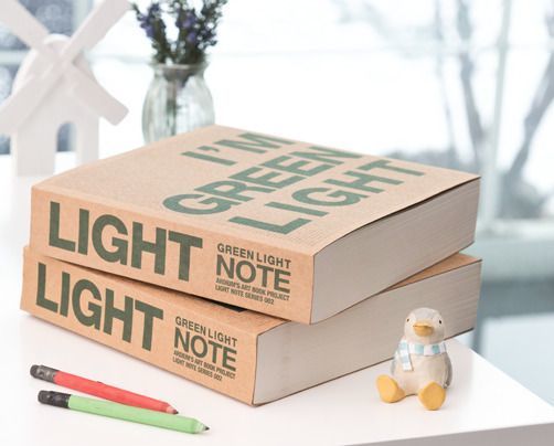 MochiThings: I'm Green Light Lined Notebook
