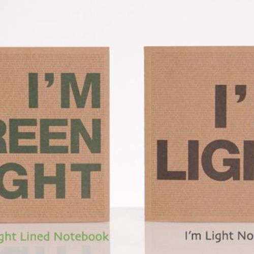 MochiThings: I'm Green Light Lined Notebook