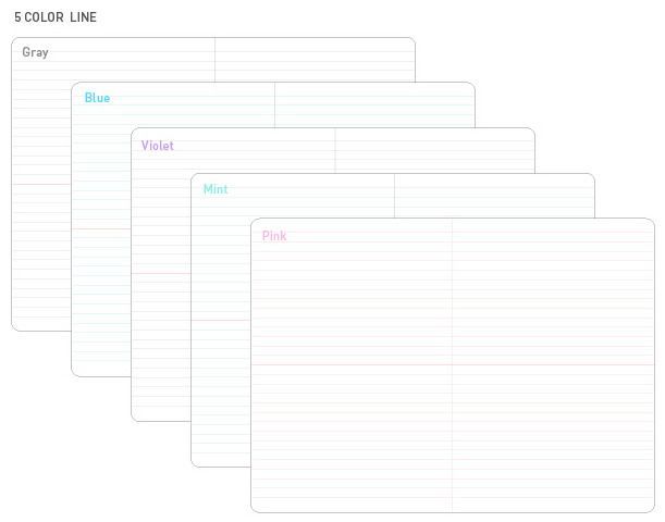 MochiThings: Light Lined Notebook