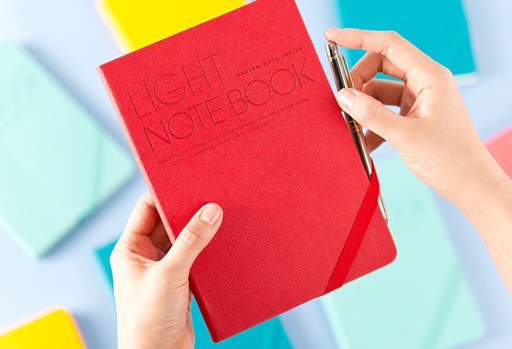 MochiThings: Light Grid Notebook