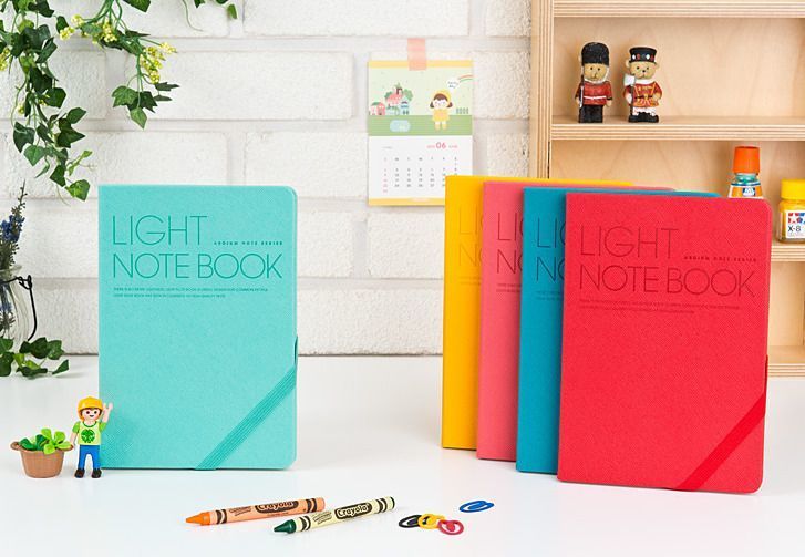 MochiThings: Light Grid Notebook