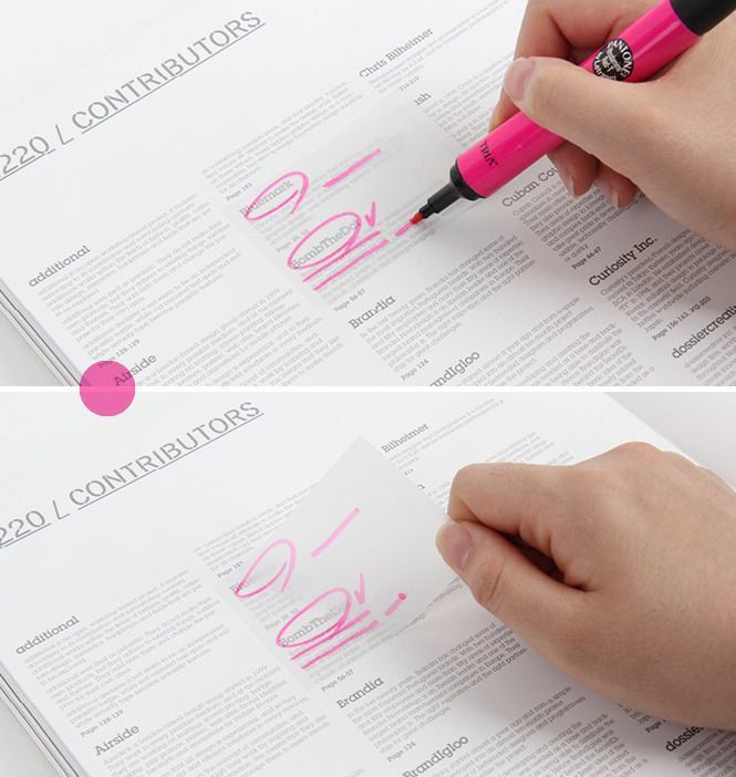 MochiThings: Tracing Sticky Note Set