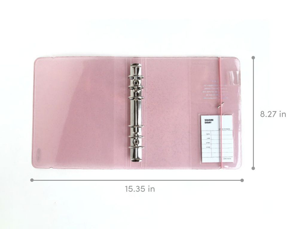 MochiThings: Square 6 Ring A6 Wide Binder