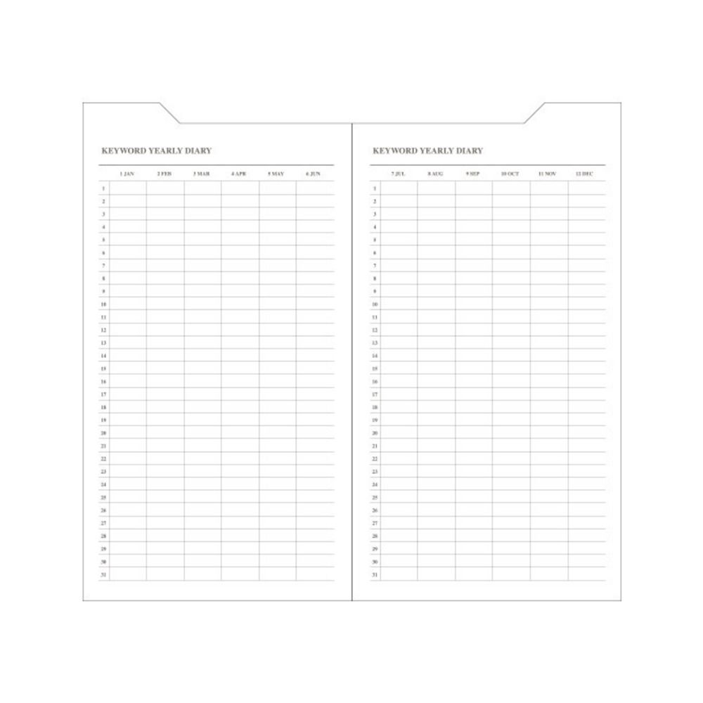 MochiThings: Freestyle Index Journal