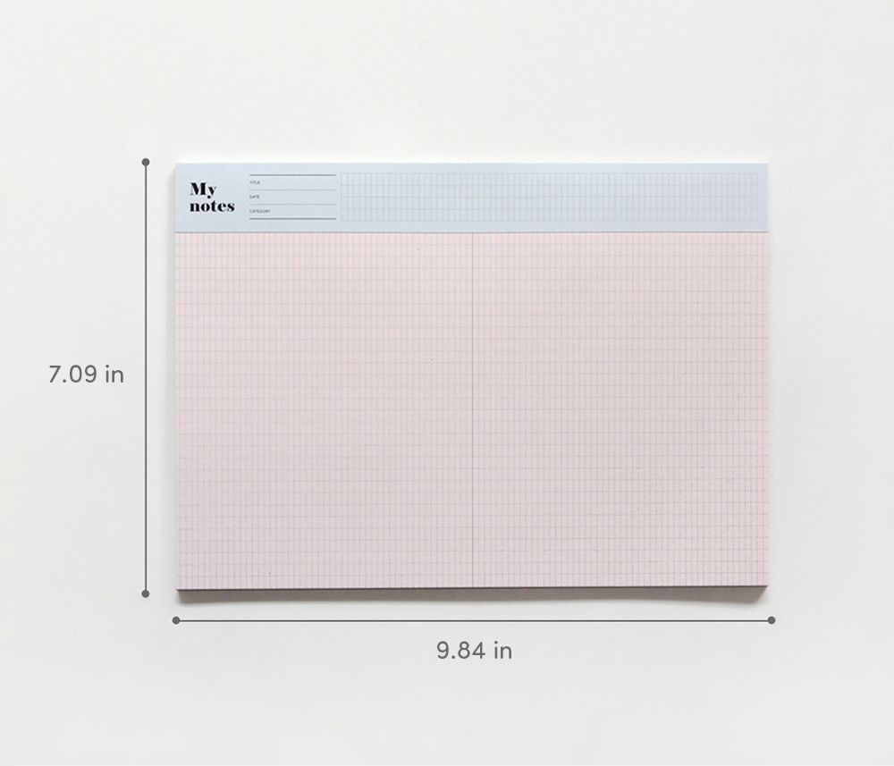 MochiThings: Large My Schedule Notepad