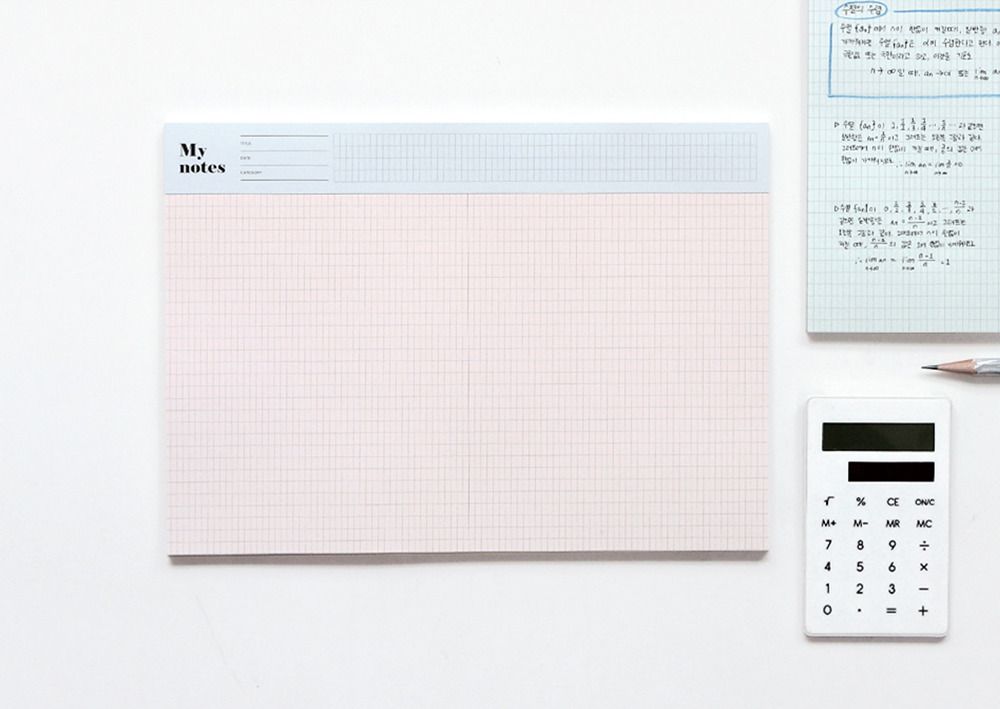 MochiThings: Large My Schedule Notepad