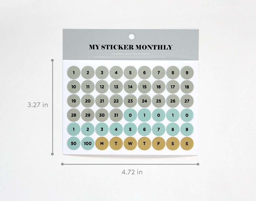 MochiThings: My Monthly Deco Sticker
