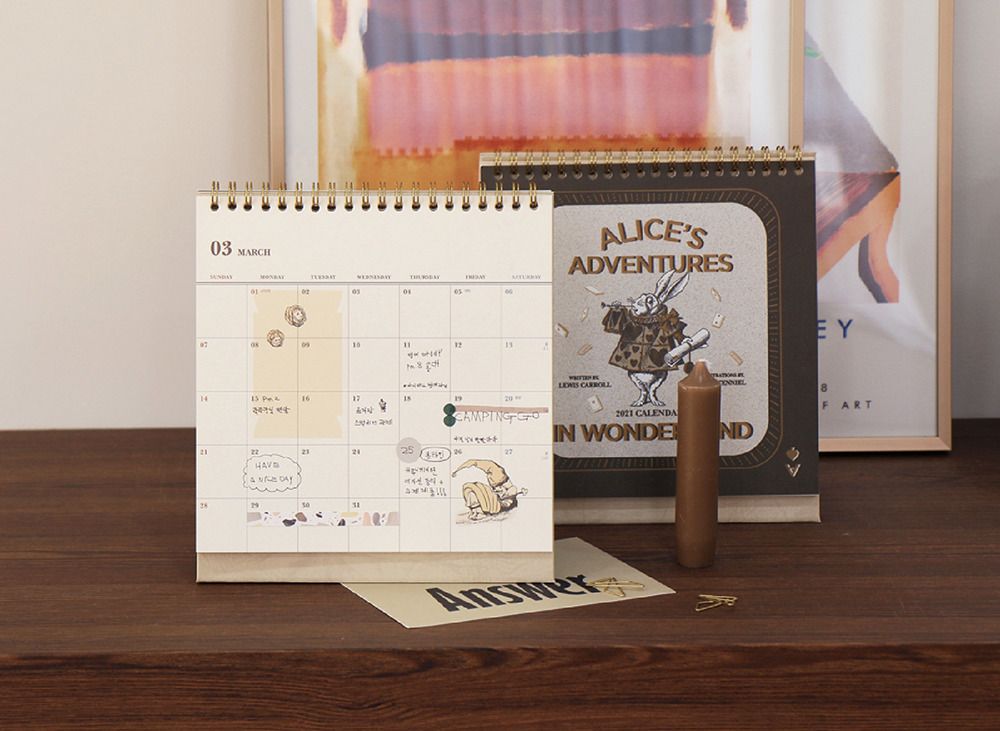 MochiThings: 2021 Alice in Wonderland Calendar