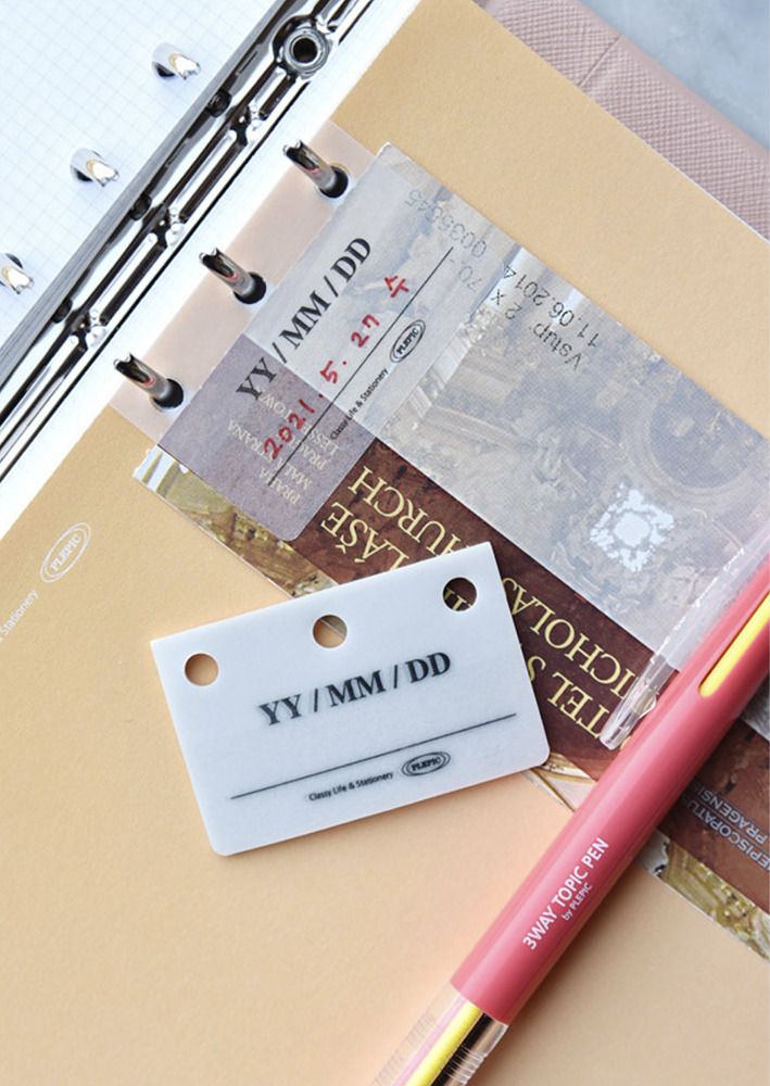 MochiThings: Sticky 6 Ring Binder Label Holder