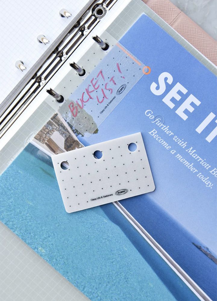 MochiThings: Sticky 6 Ring Binder Label Holder