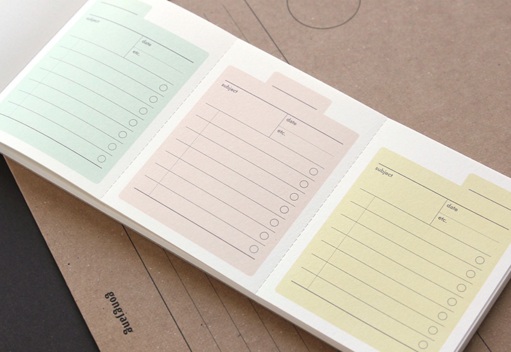 MochiThings: Pastel Archiving Memo Pad