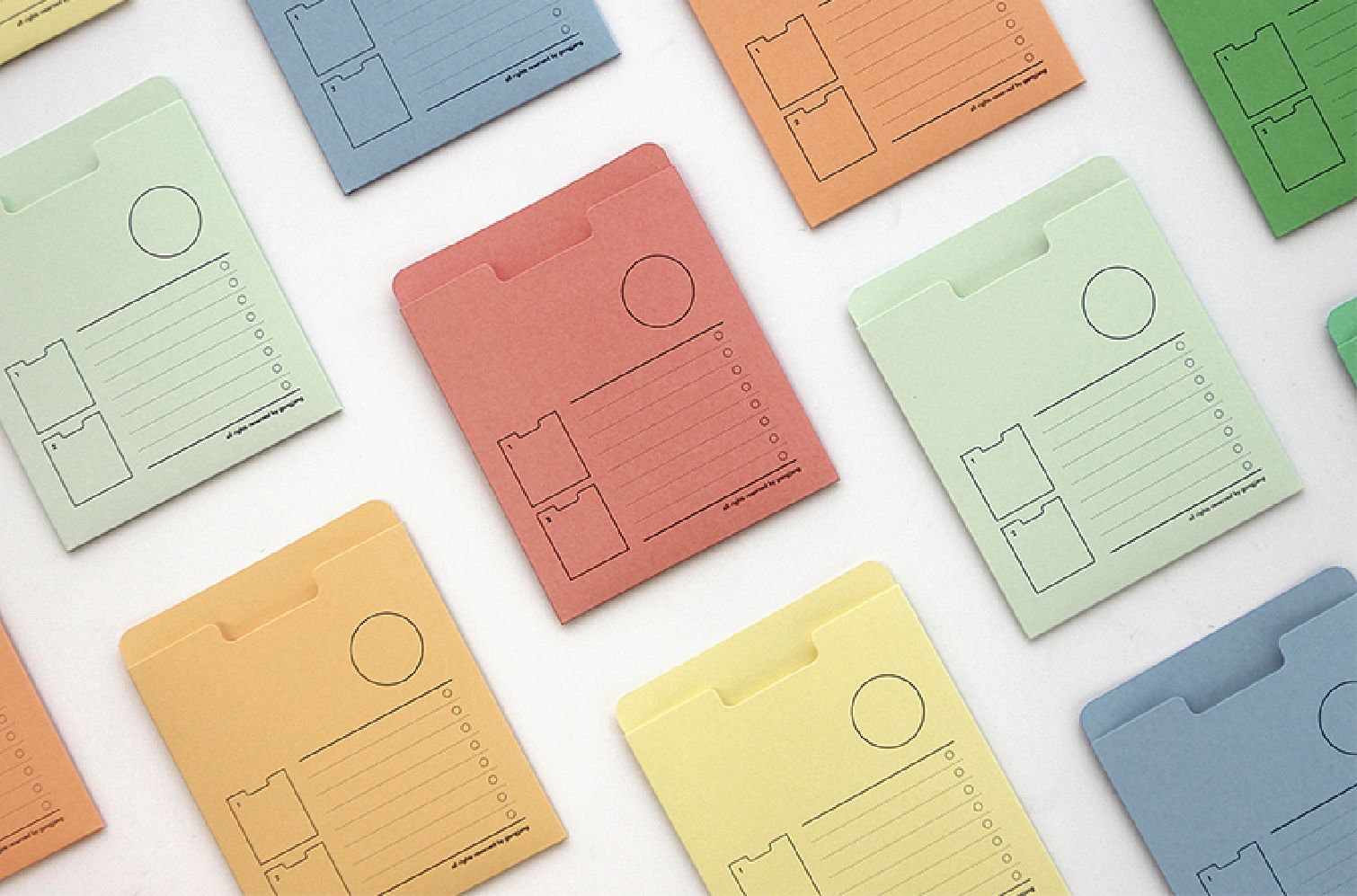 MochiThings: Small Colorful Archiving Pocket Holder