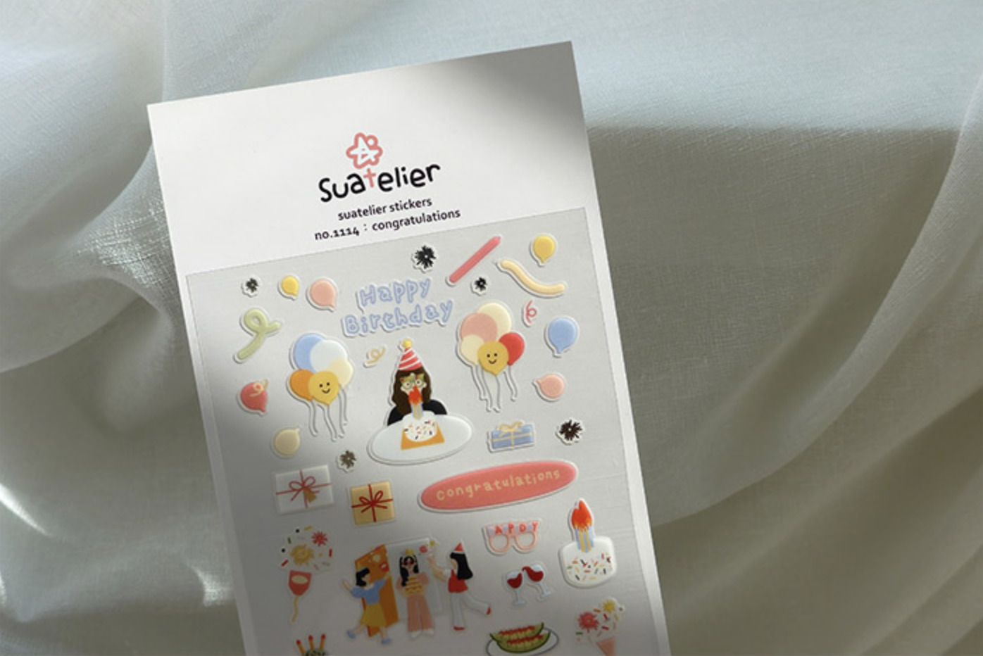 MochiThings: Congratulations Deco Sticker