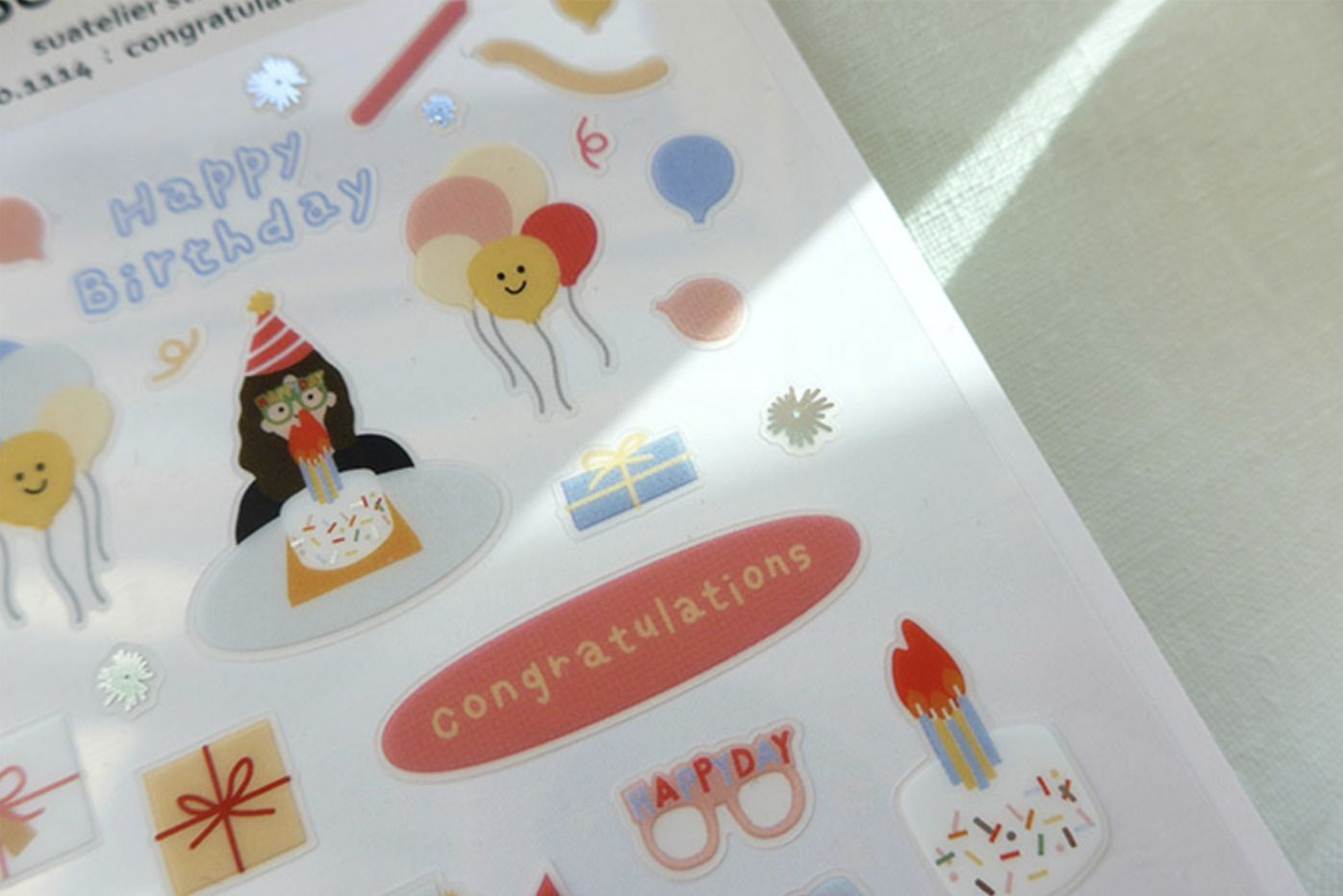 MochiThings: Congratulations Deco Sticker