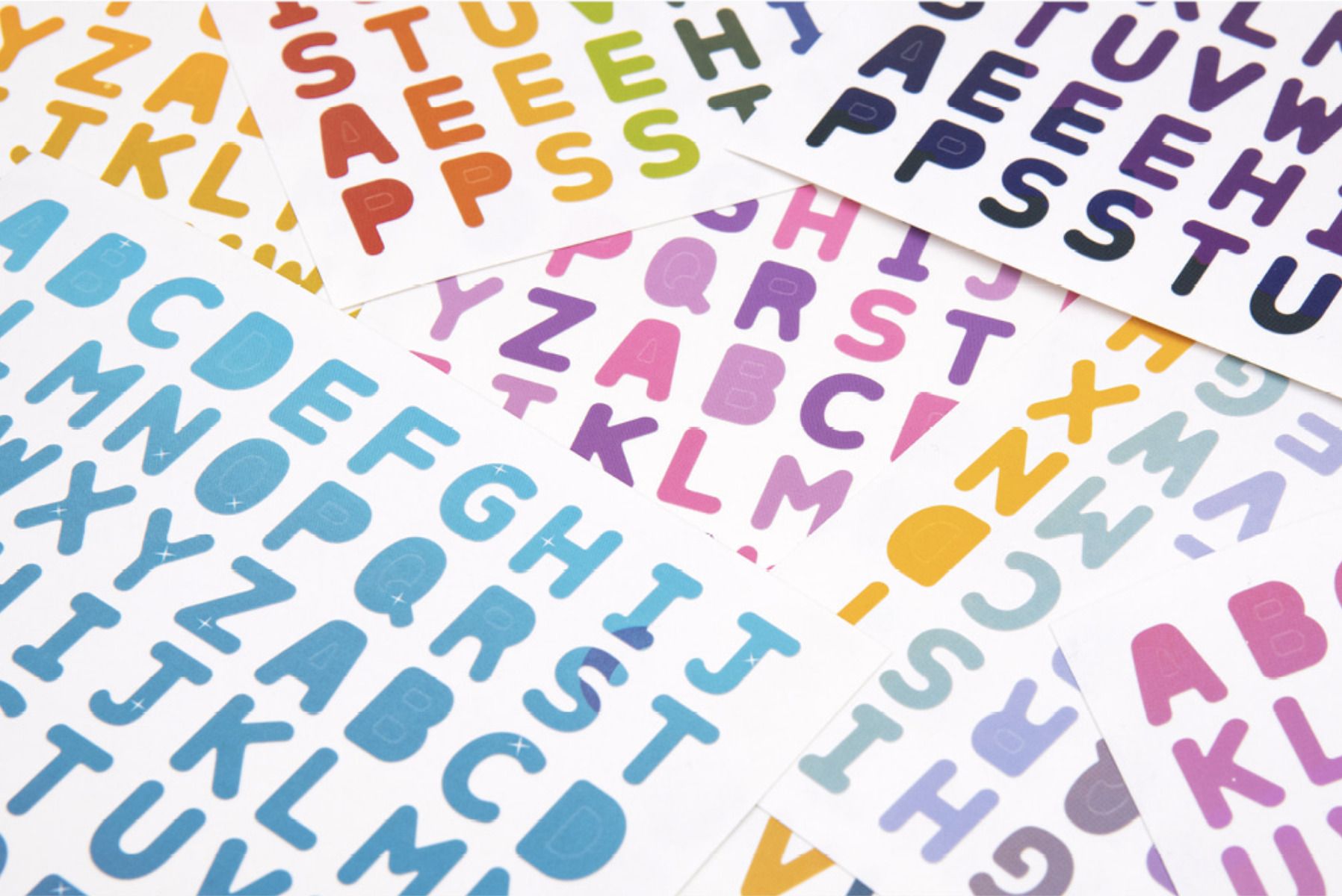 MochiThings: My Color Alphabet Deco Sticker