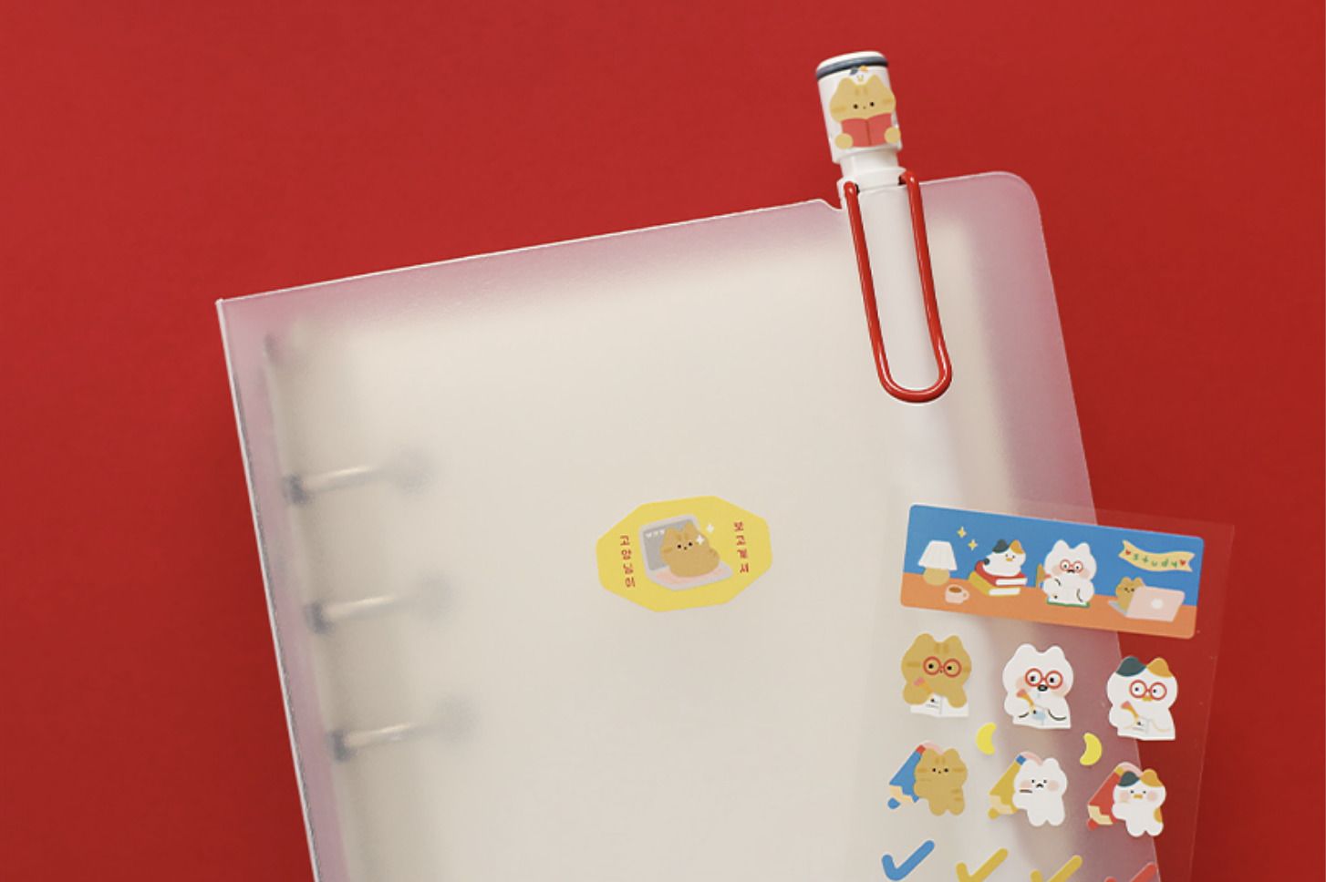 MochiThings: Mini Cat Removable Deco Sticker