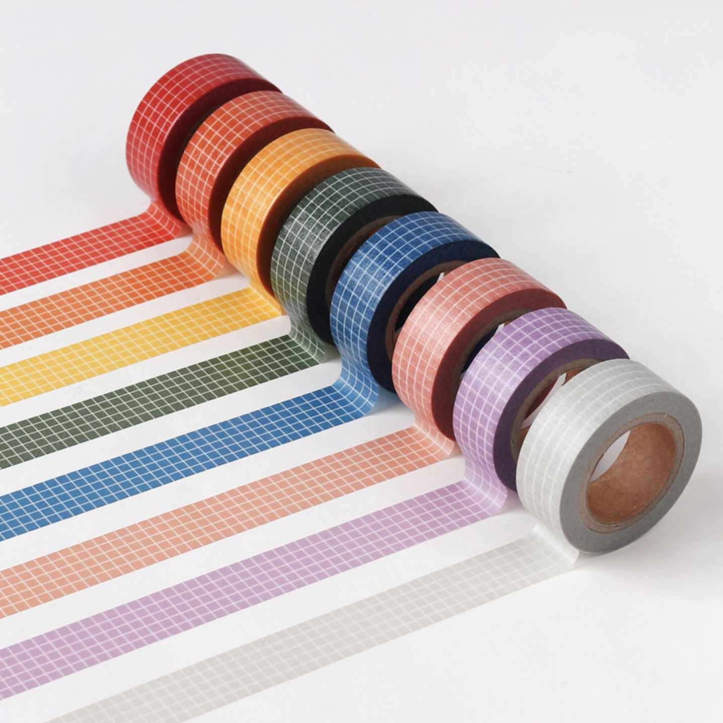 MochiThings: Colorful Check Masking Tape