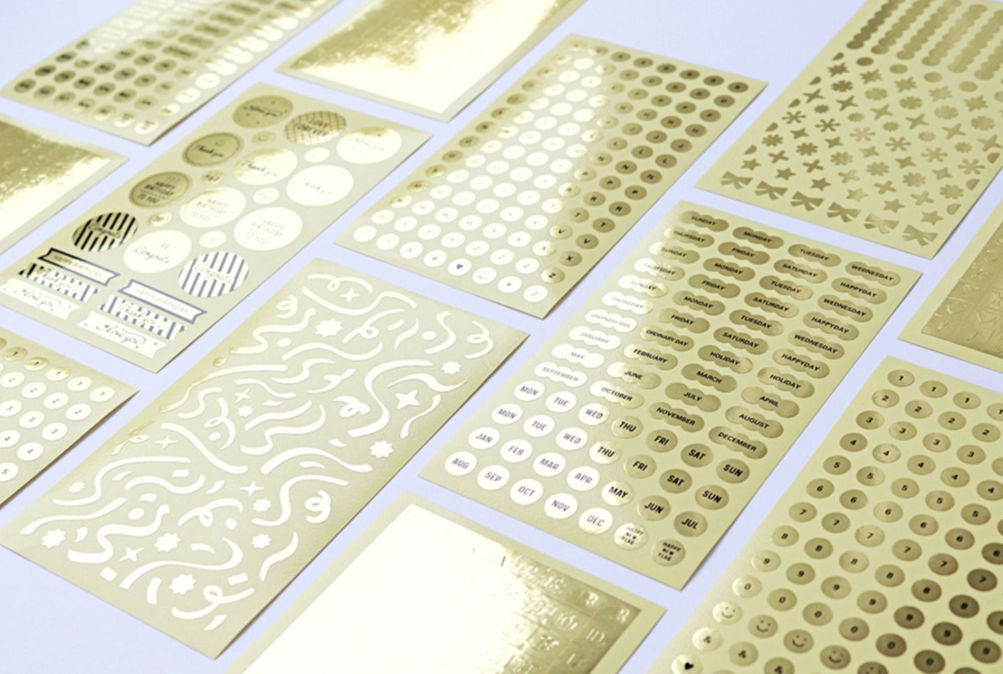 MochiThings: Gold Deco Sticker