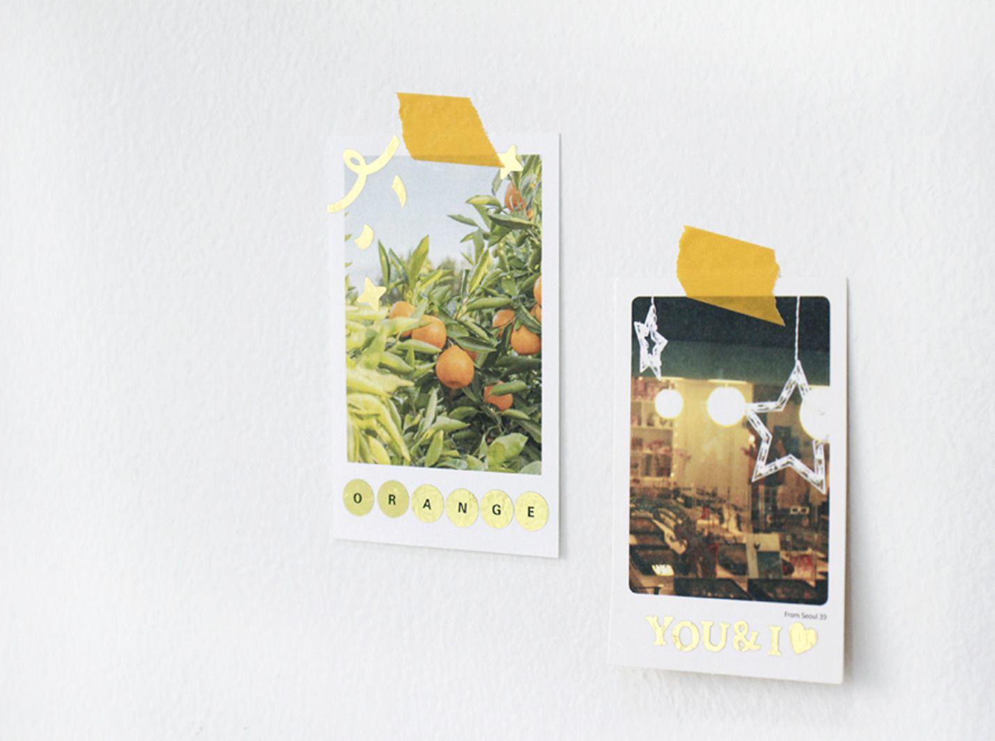 MochiThings: Gold Deco Sticker